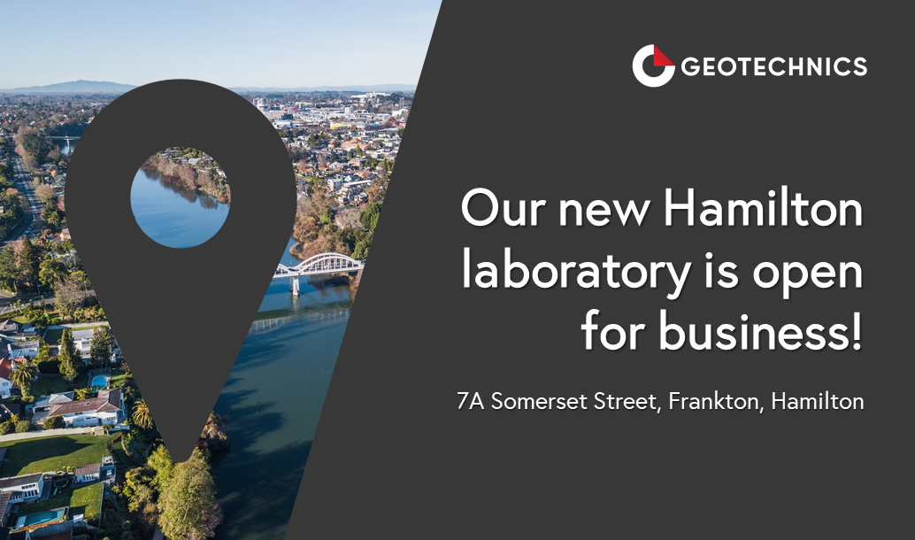 Our new Hamilton laboratory is open for business! | Geotechnics
