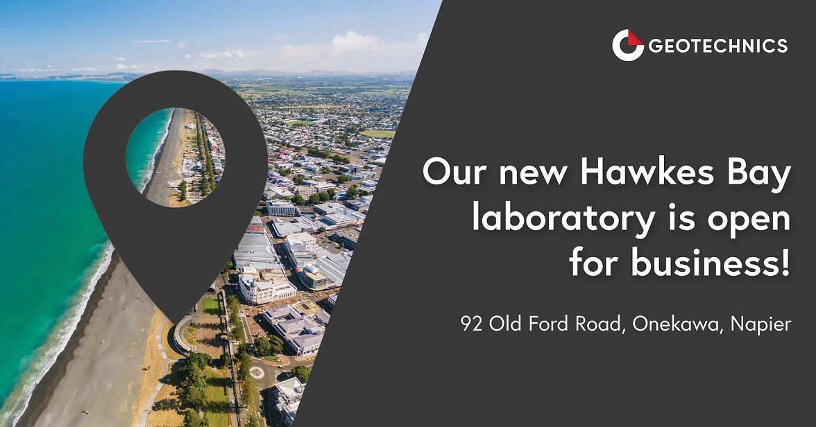Our new Hawkes Bay laboratory! | Geotechnics