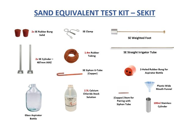 Sand Equivalent Test Kit | Geotechnics
